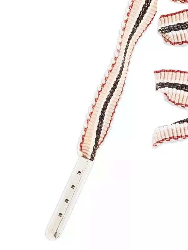 GOLDEN GOOSE Striped Crystal-appliqué Shoelaces