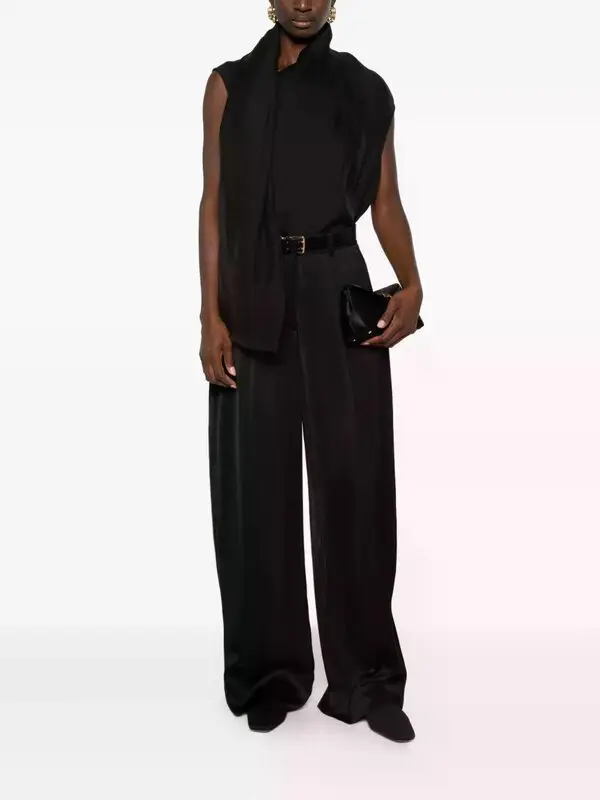 TOTEME Scarf Blouse - Black