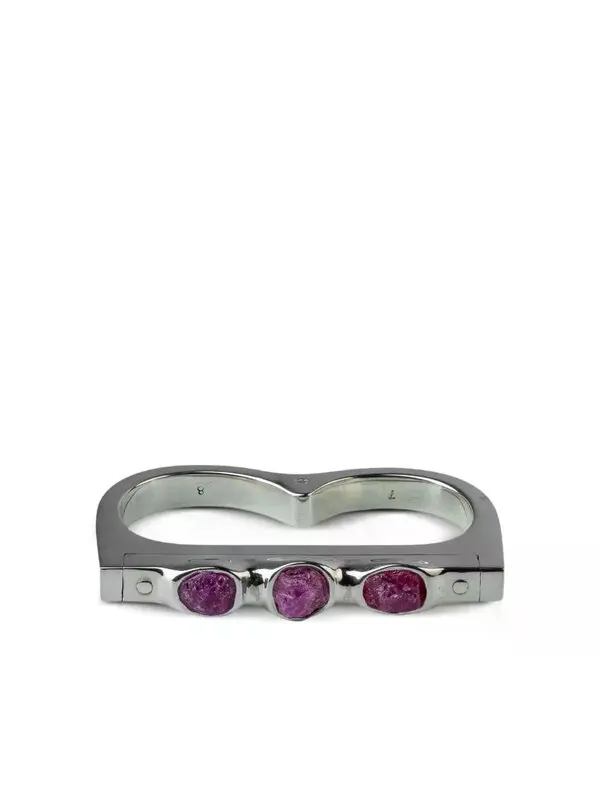 PARTS OF FOUR Sterling Ruby Double Ring