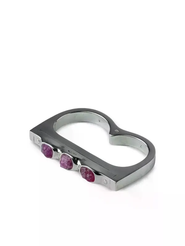 PARTS OF FOUR Sterling Ruby Double Ring