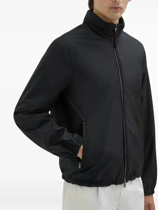 Agnona Zip Nylon Caban Jacket