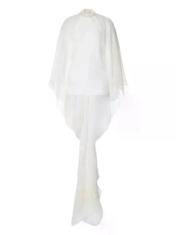 Alberta Ferretti Draped Blouse