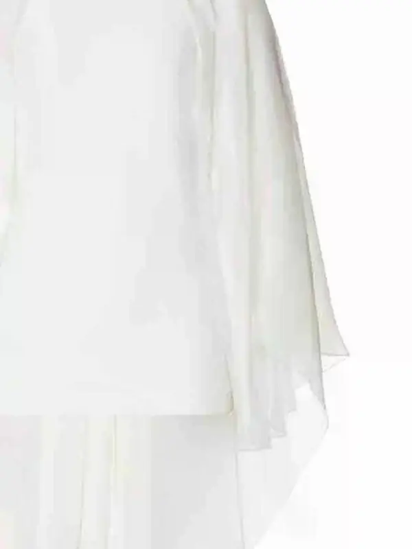 Alberta Ferretti Draped Blouse