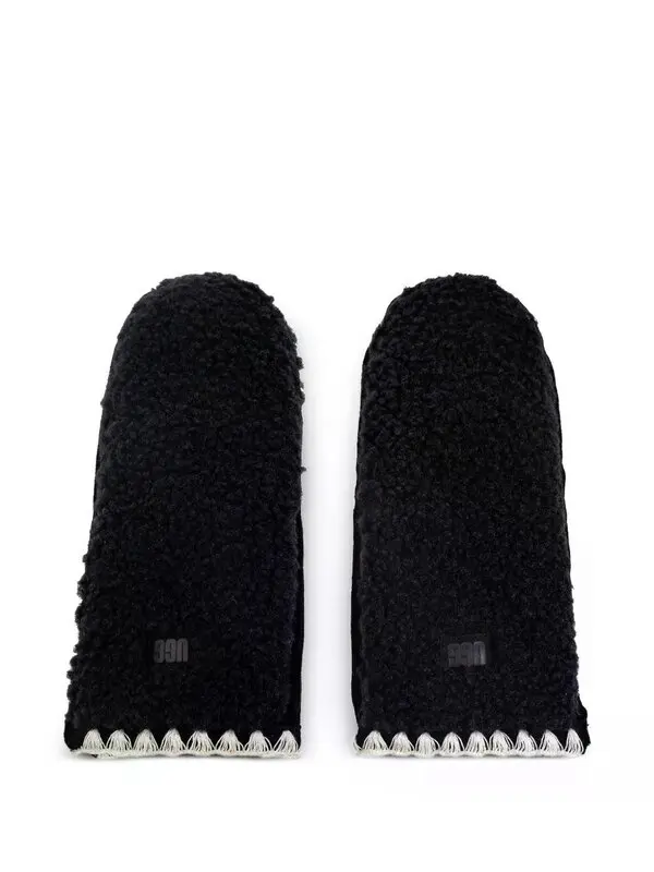 UGG Scalloped Gloves - Black