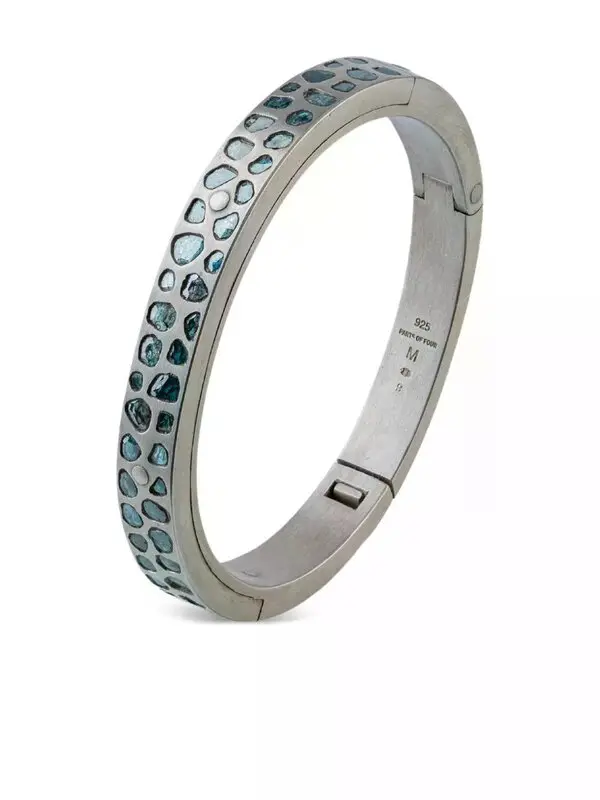 PARTS OF FOUR Sistema Diamond Bracelet - Silver
