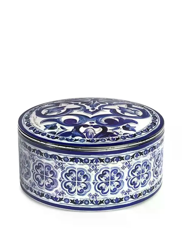 Dolce & Gabbana Mediterranean Patterned Box - Blue