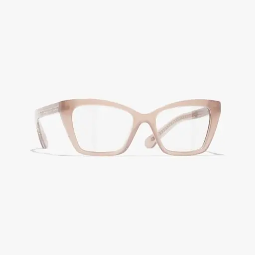 Chanel Butterfly Eyeglasses - Pinky Beige