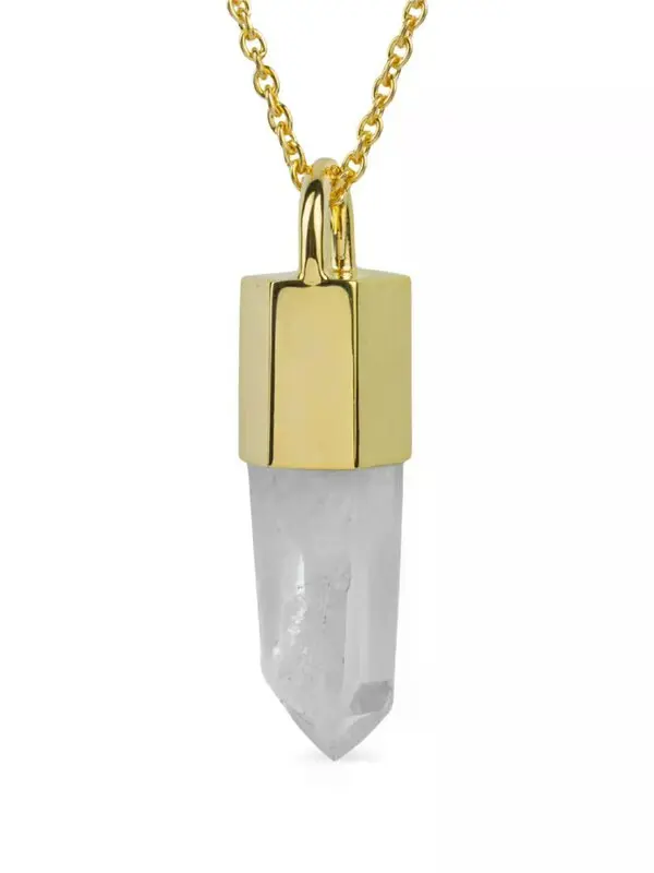 PARTS OF FOUR Lemurian Quartz Talisman Necklace - Gold