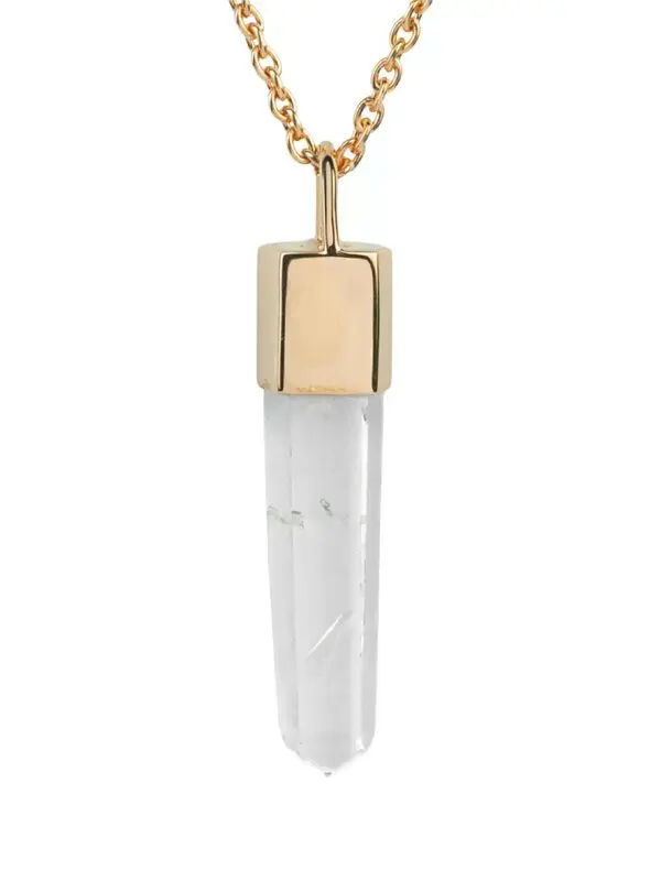 PARTS OF FOUR Lemurian Quartz Talisman Necklace - Gold