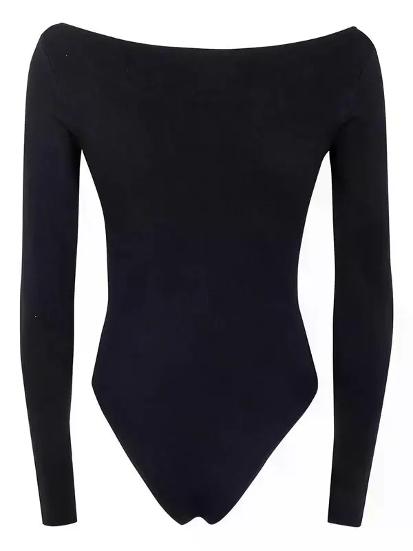 ENTIRE STUDIOS Long-sleeve Bodysuit - Black