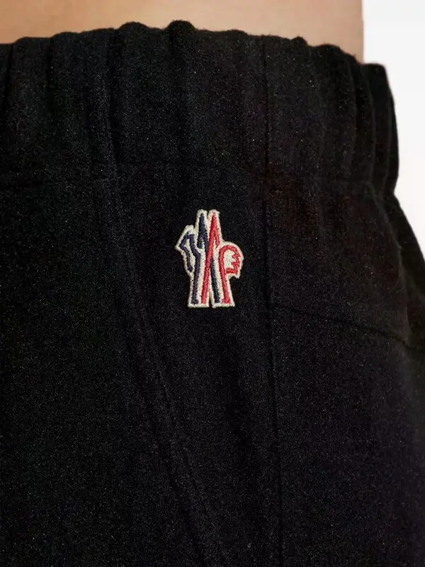 Moncler Logo Appliqué Track Pants