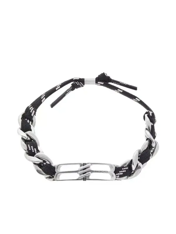 Balenciaga Bb Icon Bracelet - Silver
