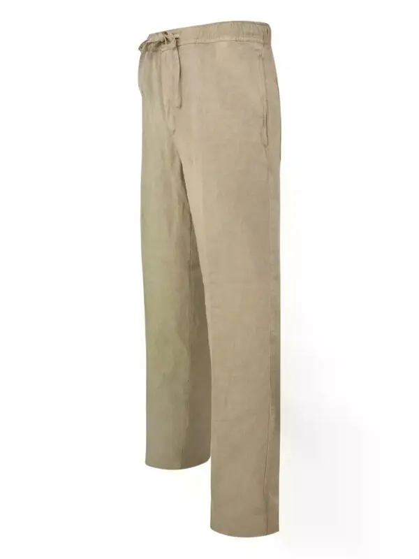 120% Lino Drawstring Trousers