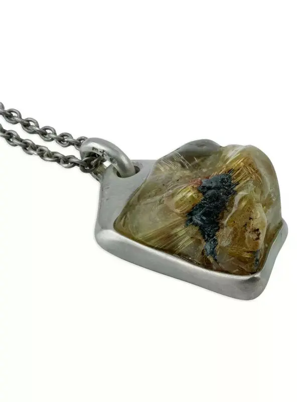 PARTS OF FOUR Halos Rutilated Quartz Necklace