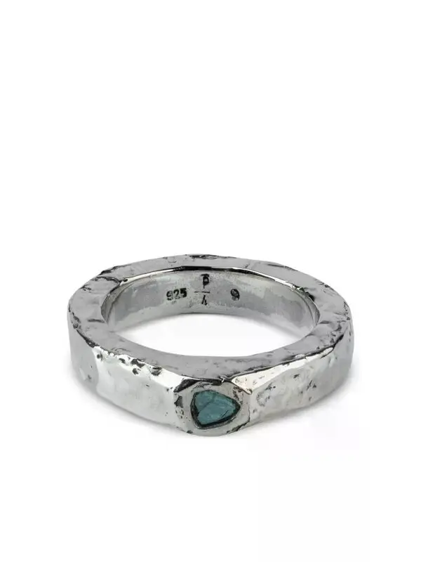 PARTS OF FOUR Sterling Sistema Diamond Ring - Silver