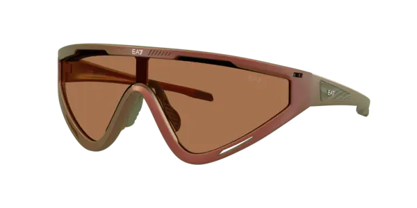EA7 Full Rim Sunglasses - Brown Contrast Enhancement