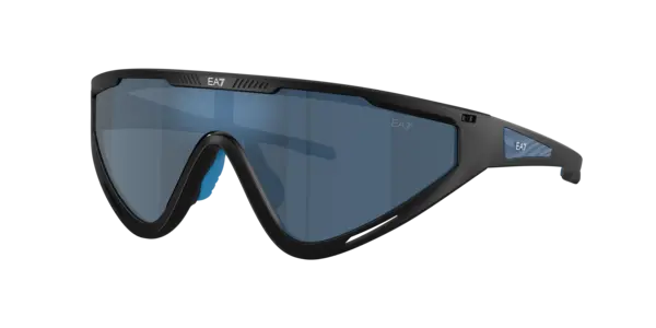 EA7 Full Rim Sunglasses - Dark Blue Mirror Blue