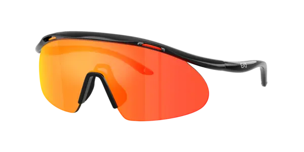 EA7 Sunglasses - Dark Brown Mirror Tangerine