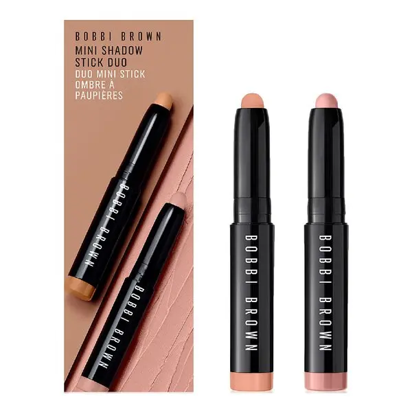 Bobbi Brown Mini Long-wear Cream Eyeshadow Stick Duo Antique Rose/toast - One-color