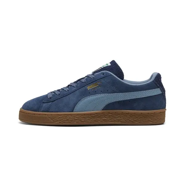 PUMA Suede Lace Up Sneakers - Blue