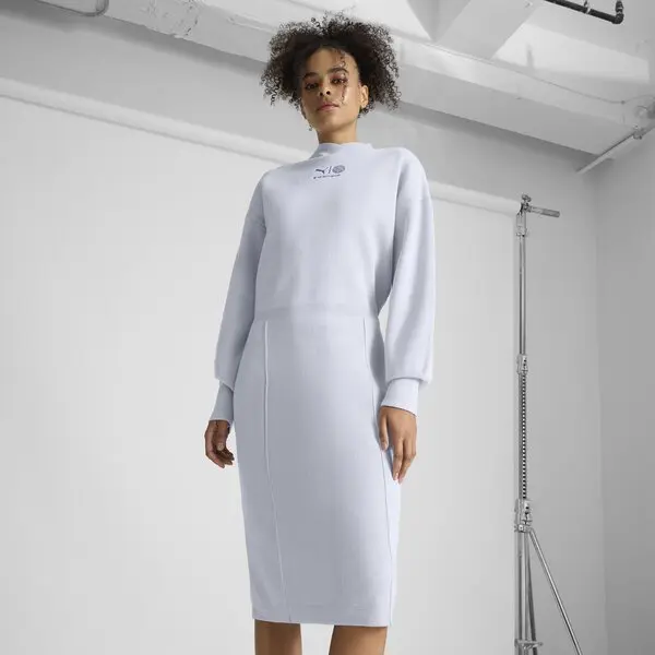PUMA X Schomburg Long Sleeve Dress - Blue