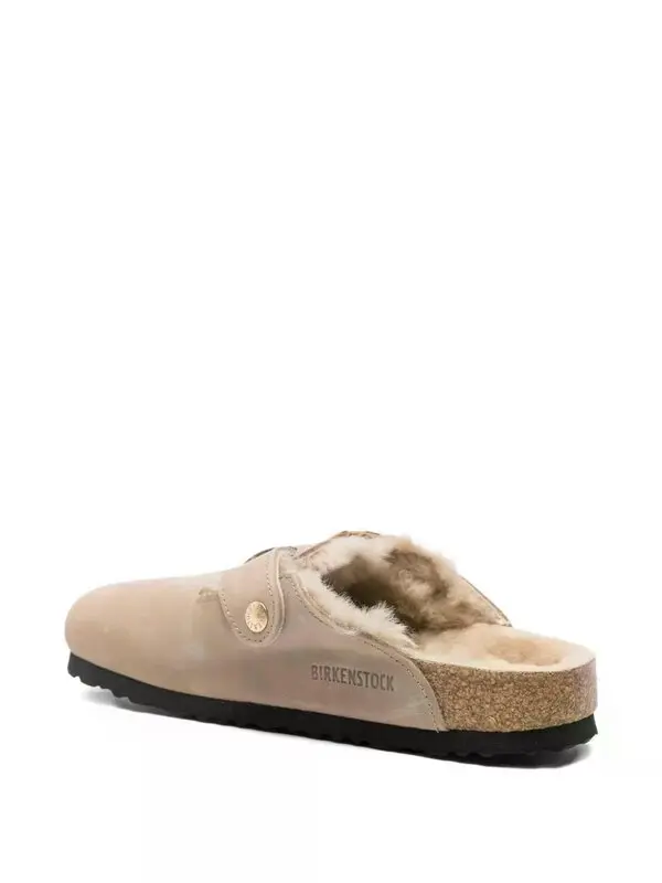 BIRKENSTOCK Boston Big Buckle Mules - Neutrals