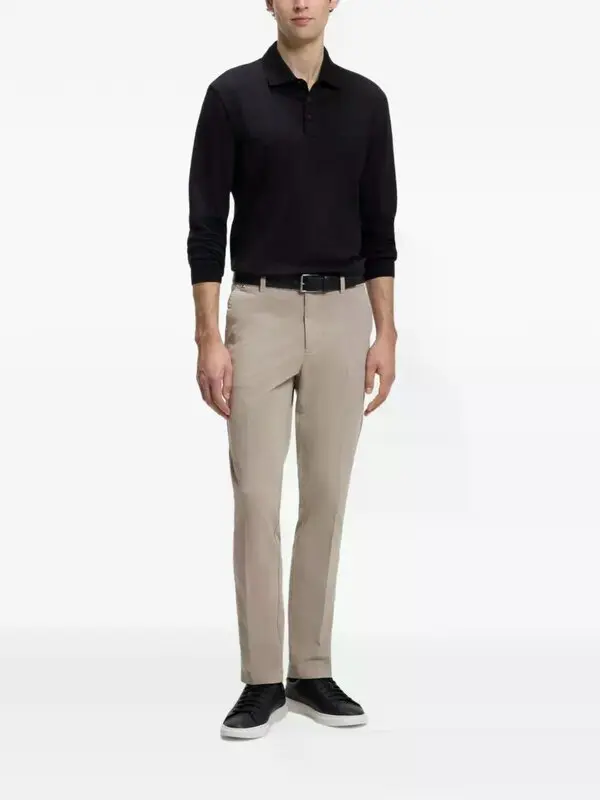 BOSS Stretch Twill Trousers - Neutrals