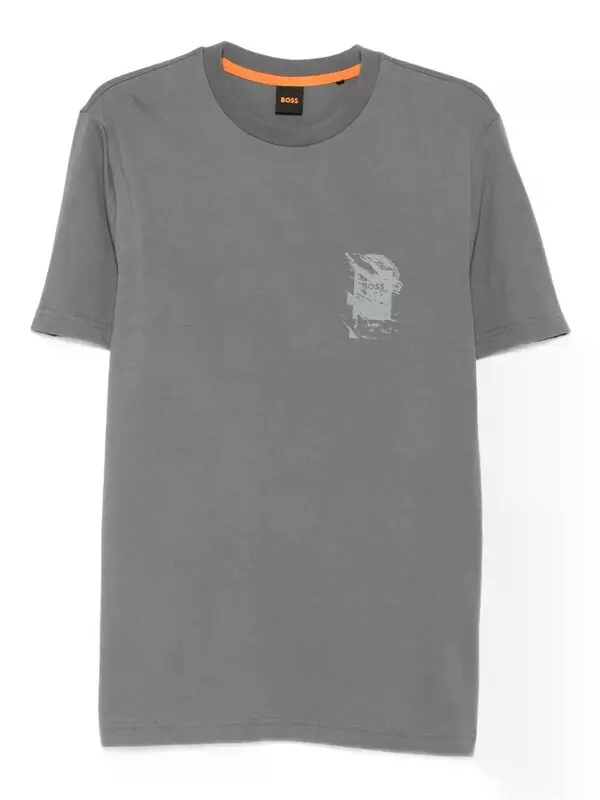 BOSS Graphic-print T-shirt - Grey