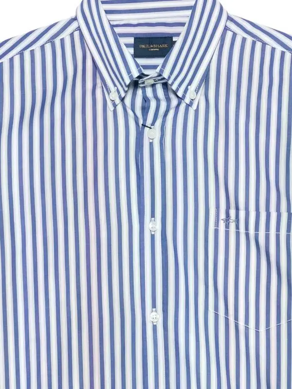 Paul & Shark Striped Shirt - Blue