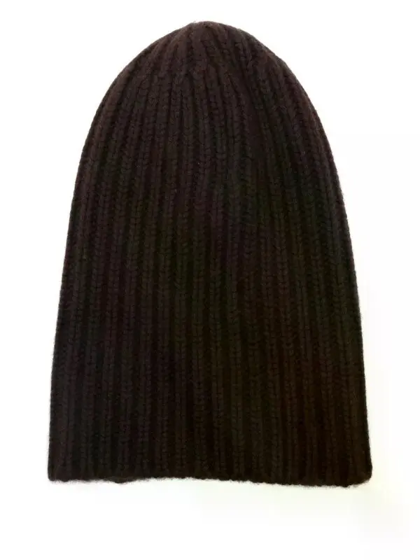 HURRAY Ribbed Cashmere Beanie