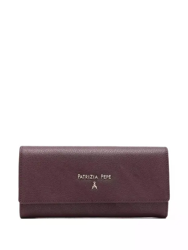 Patrizia Pepe Logo-appliqué Wallet - Red
