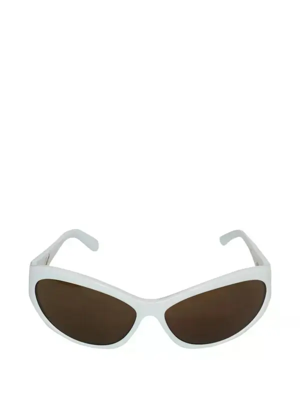 Vaquera Cat-eye Sunglasses - White