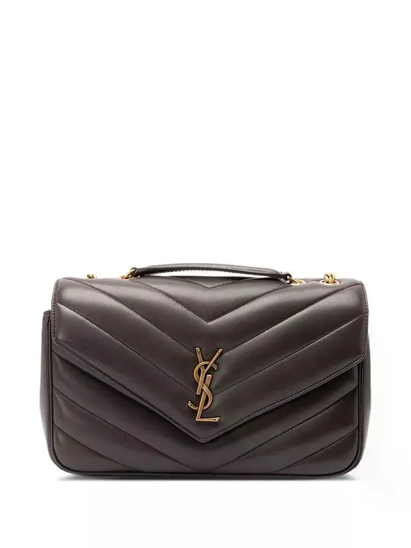 Saint Laurent Chevron Chain Shoulder Bag
