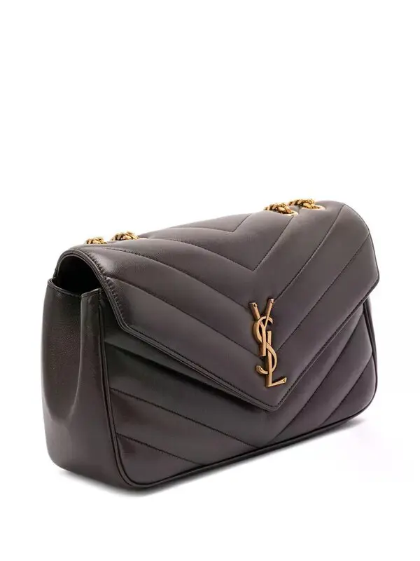 Saint Laurent Chevron Chain Shoulder Bag