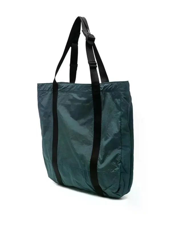 Stone Island Zip-pocket Tote Bag - Green
