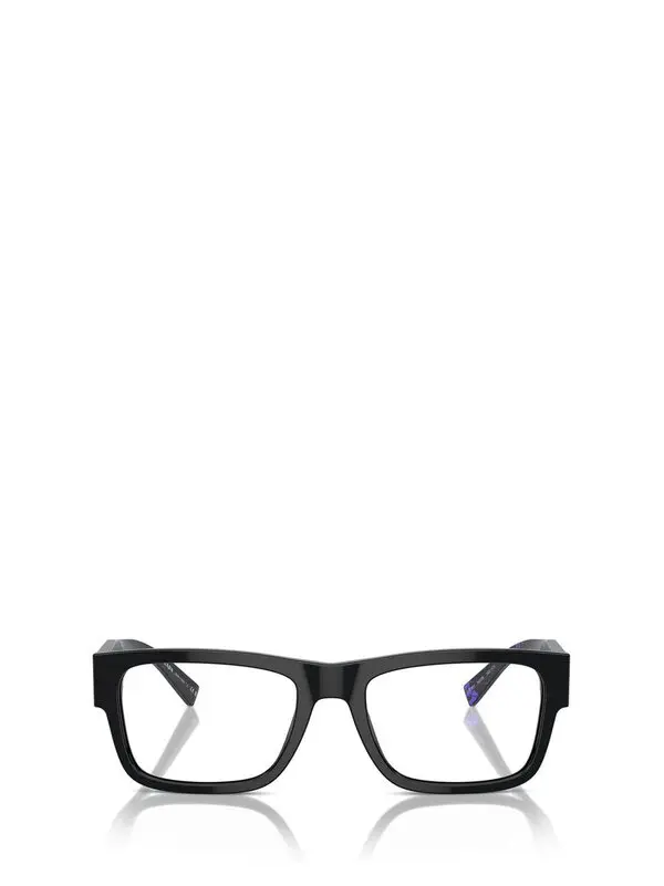 Prada Rectangular Eyeglasses - Black