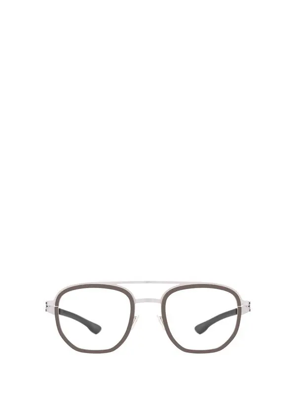 IC! BERLIN Aviator Eyeglasses - Rough - Graphite