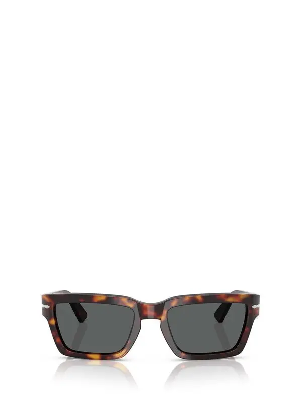 Persol Acetate Square Frame Sunglasses - Brown