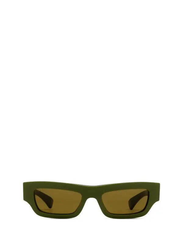 Gucci Rectangular Sunglasses - Green