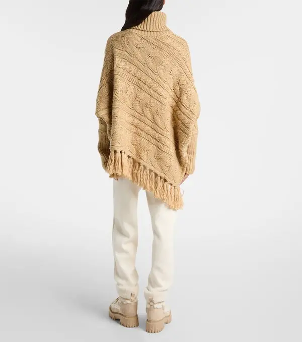 Goldbergh Asymmetric Wool-blend Turtleneck Sweater