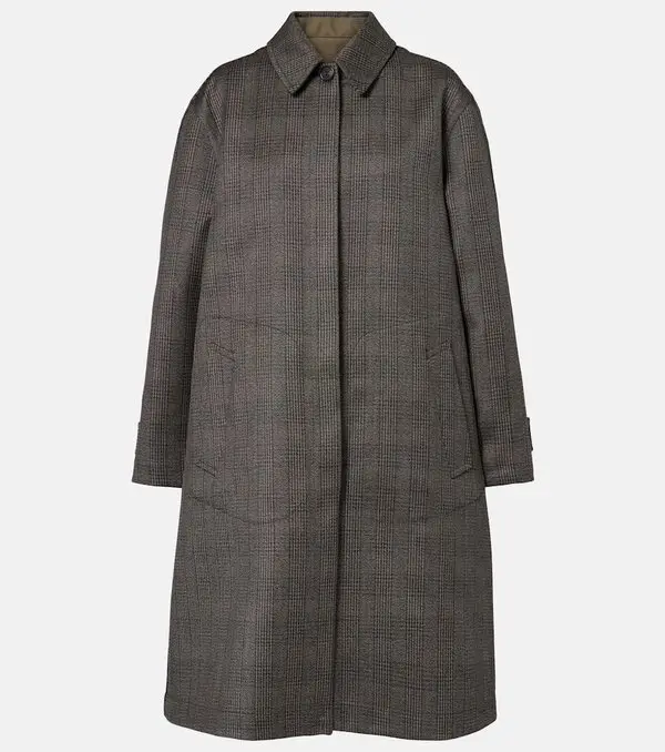 THE ROW Palomar Reversible Wool And Silk Coat