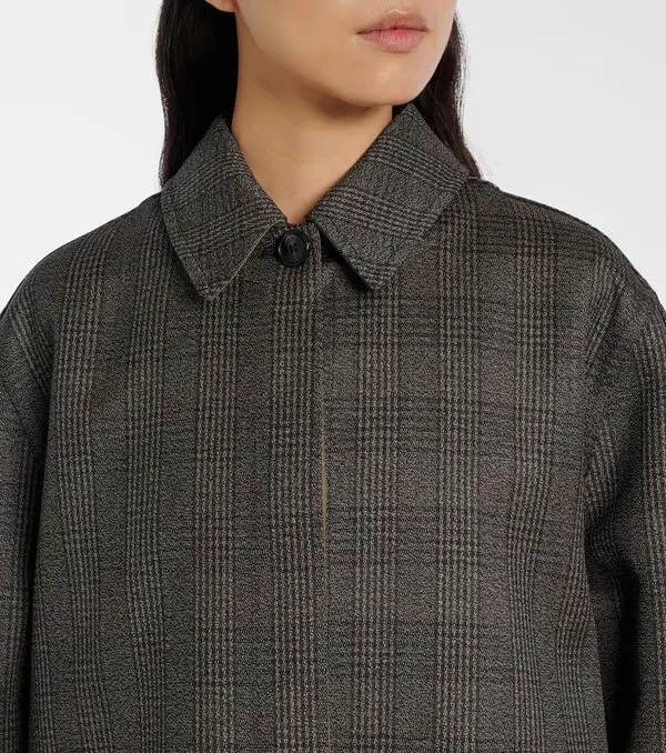 THE ROW Palomar Reversible Wool And Silk Coat