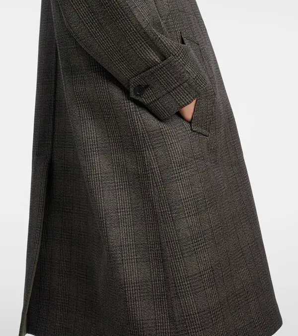 THE ROW Palomar Reversible Wool And Silk Coat