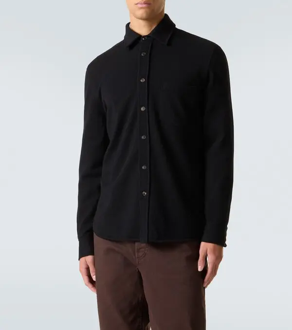 Brunello Cucinelli Wool, Cashmere, And Silk Polo Sweater