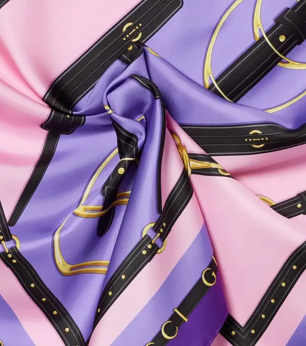Gucci Gg Silk Scarf