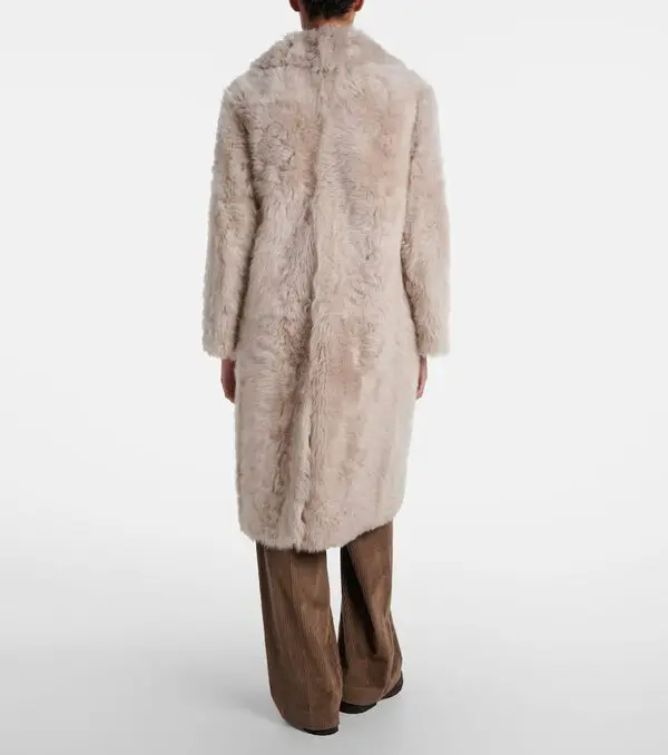 Brunello Cucinelli Double-breasted Shearling Coat