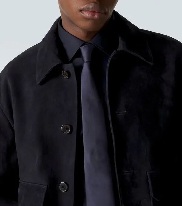 Zegna Cotton-blend Shirt - Blue