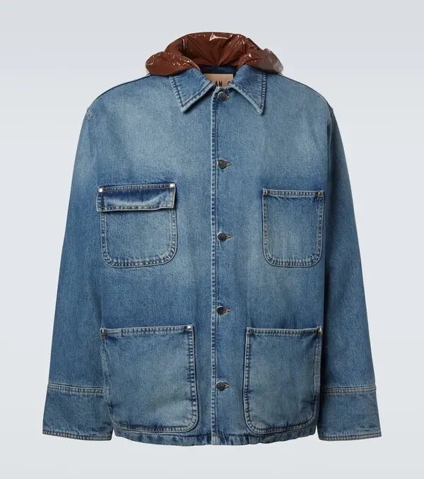 Plan C Denim Field Jacket