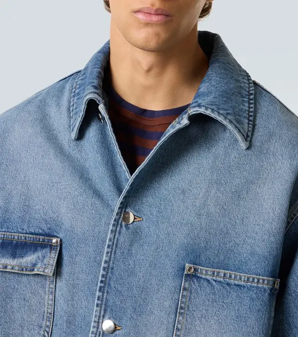 Plan C Denim Field Jacket