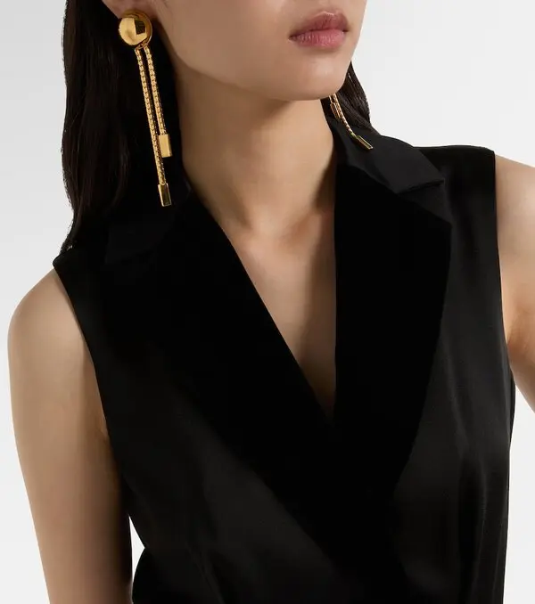Max Mara Scalata Belted Jumpsuit - Black